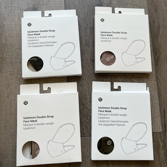 lululemon athletica | Accessories | Set Of 4 Lululemon Double Strap ...
